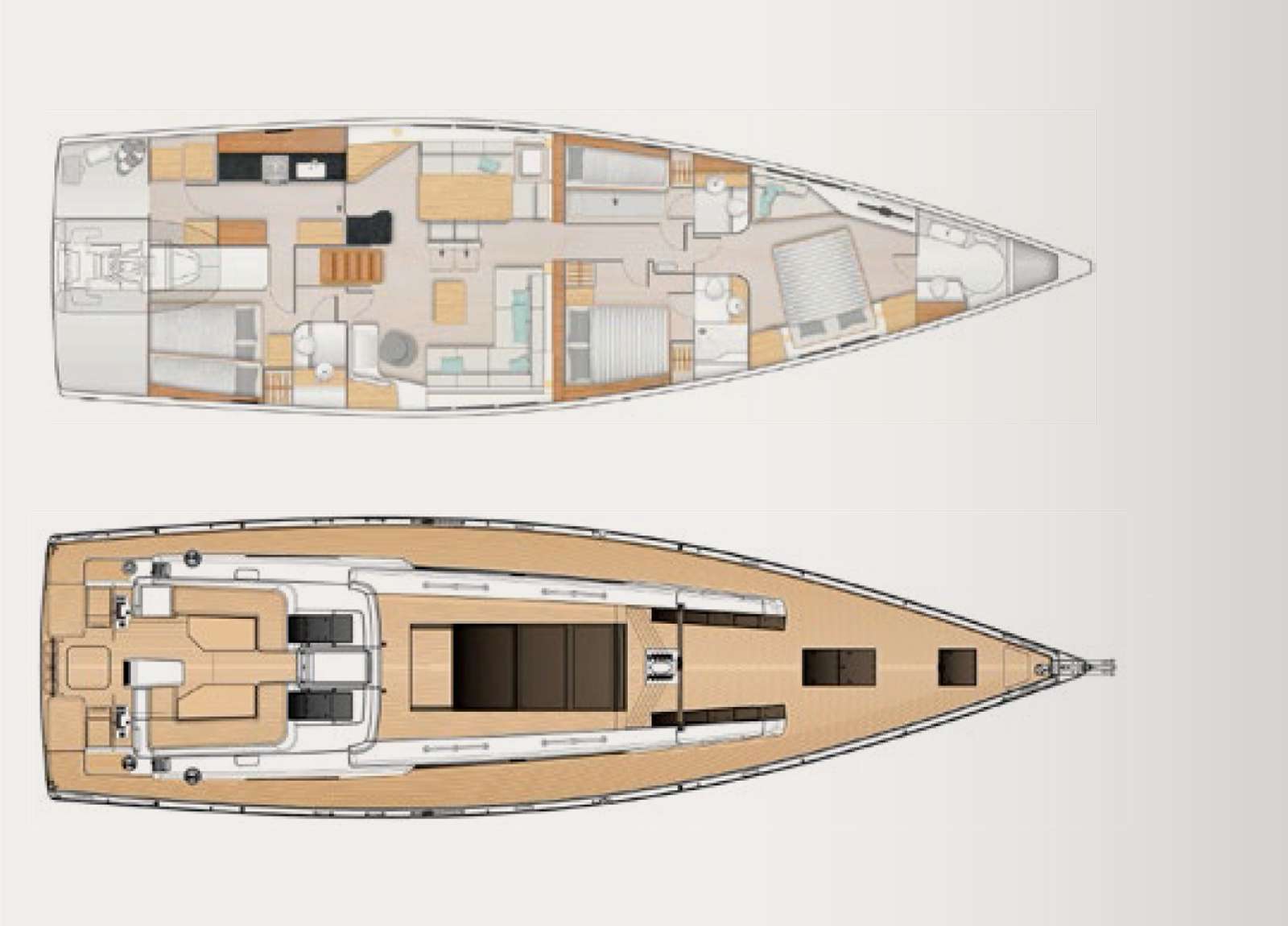 Hanse 675 store